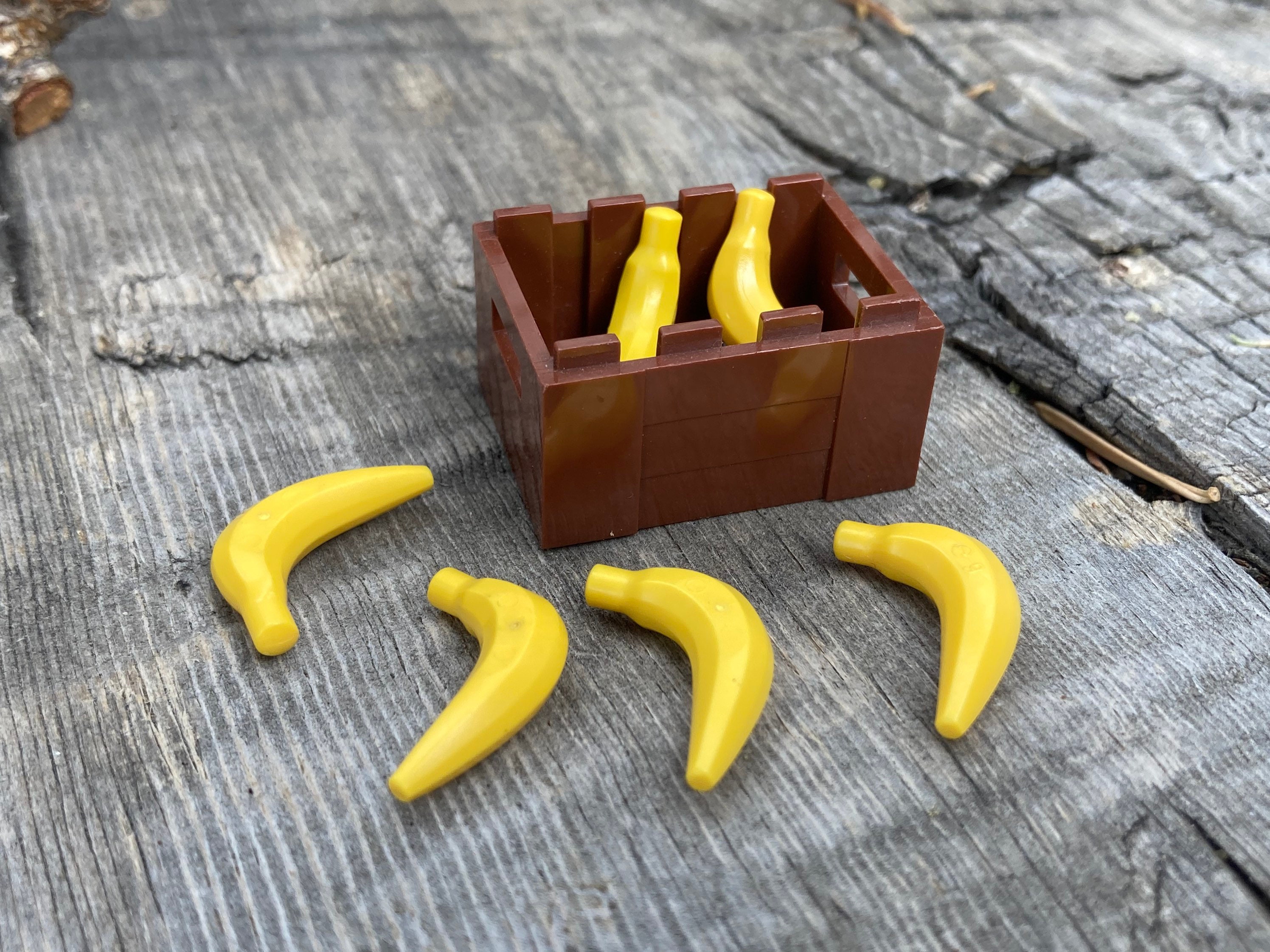Crate of Bananas 6 Pack Genuine LEGO® Accessory | Etsy