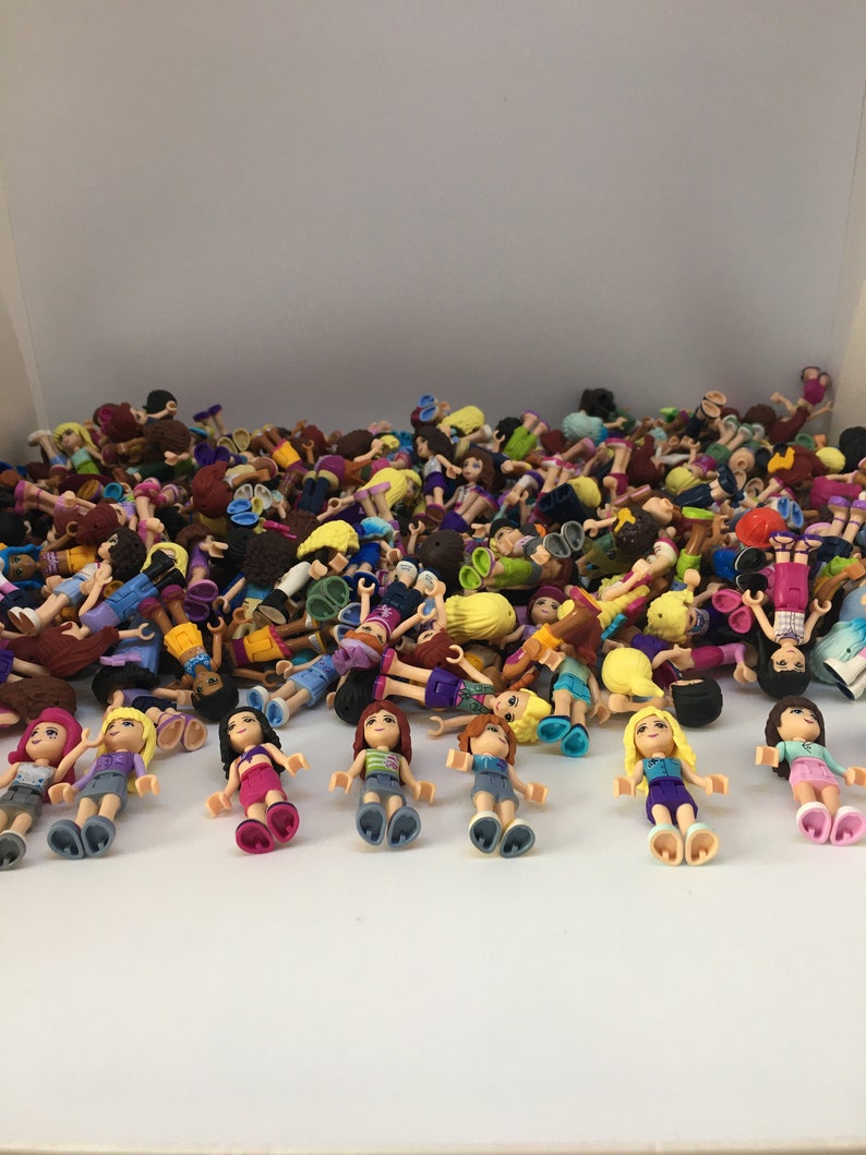 Minifigures, Friends 5-pack – Genuine LEGO® Minifigures - Etsy