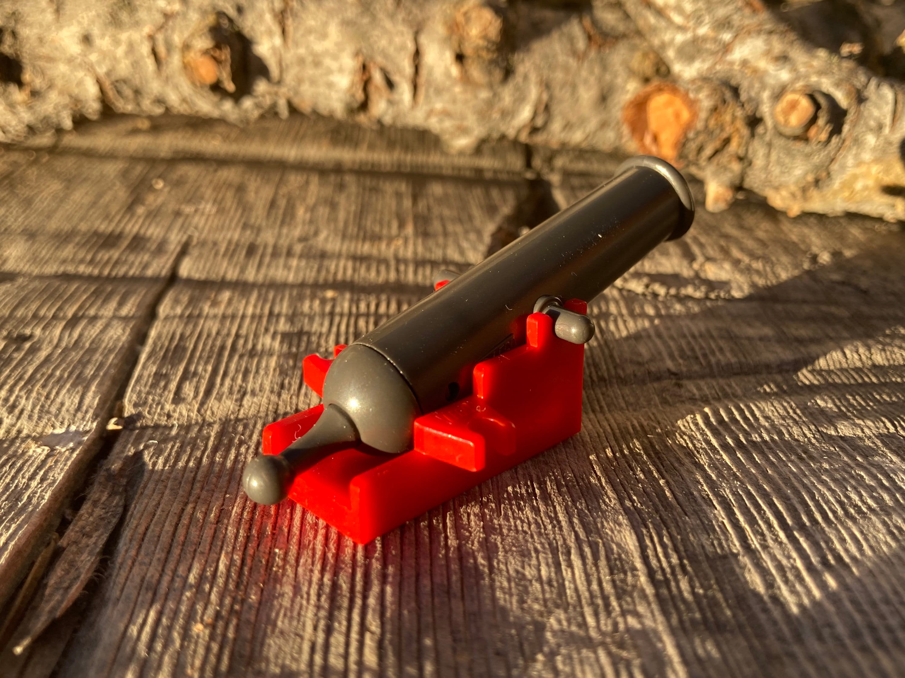 Cannon Shooting, Projectile Launcher With Matching Red Cannon Base ...
