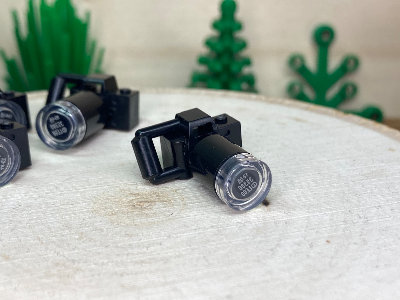 Group of Black Cameras, 2 With Telephoto Lenses 4 Pack - Genuine LEGO ...