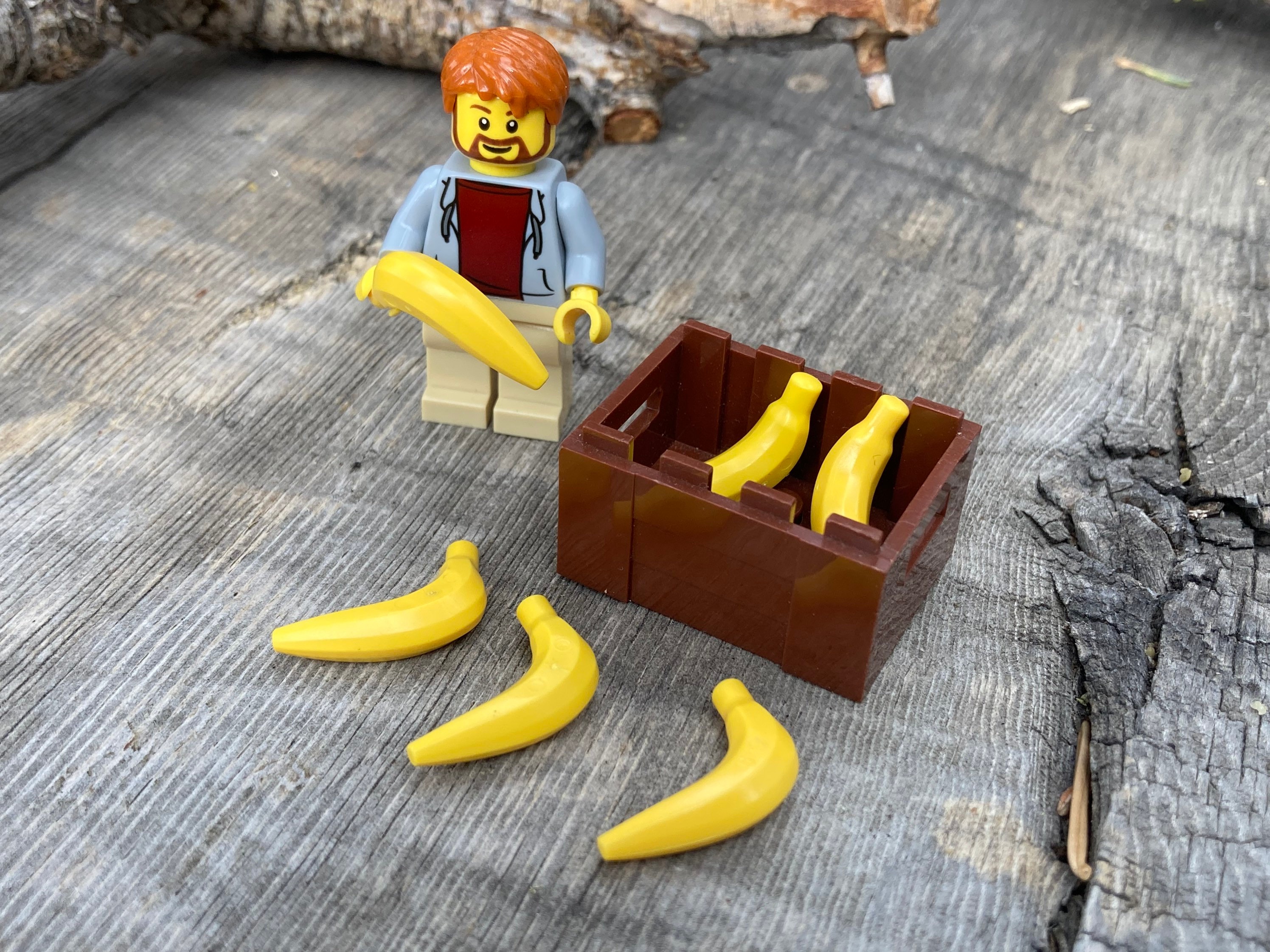 Crate of Bananas 6 Pack Genuine LEGO® Accessory | Etsy