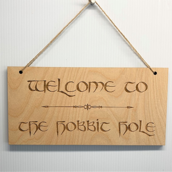Lord of the Ring Welcome Sign - Etsy