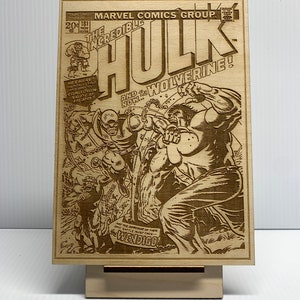 6x4 Hulk 181 Custom Wooden Sign Funny Sign Unique Gift Man Cave ...