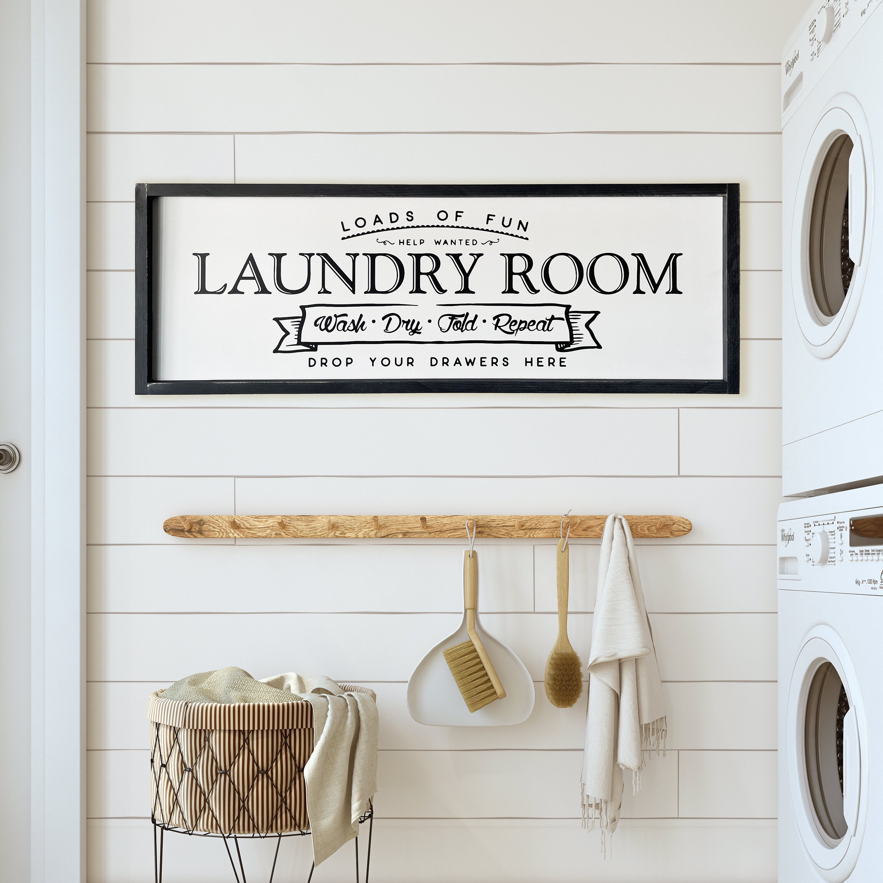 Laundry Room Sign Drop Your Drawers Here Gift for Him Gift for - Etsy