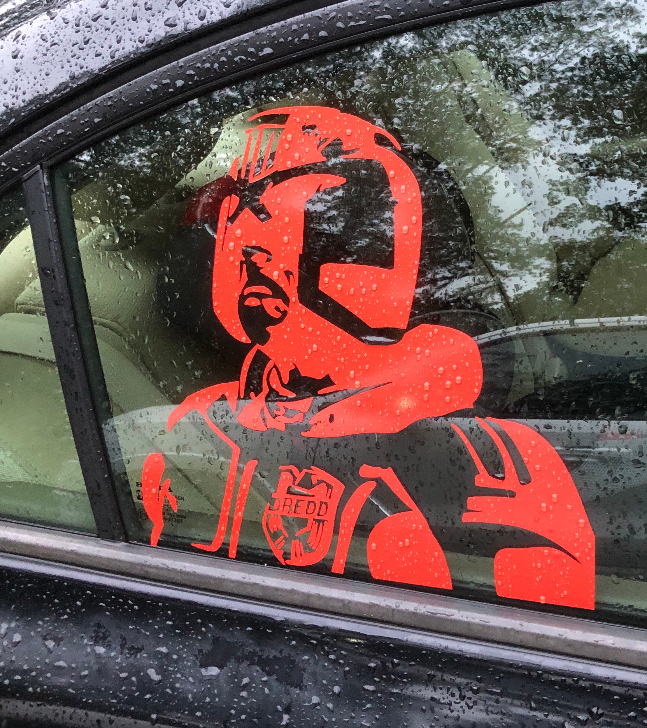 Judge Dredd Vinyl Weatherproof Decal - Etsy