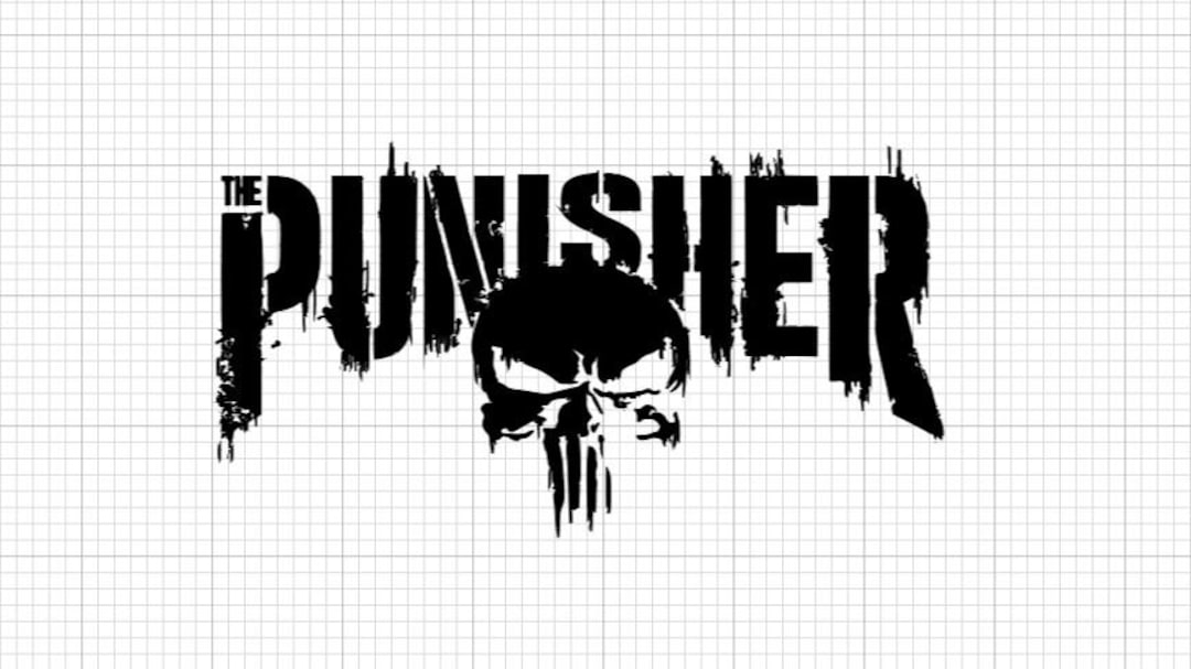 Punisher Skull Vinyl Weatherproof Decal - Etsy