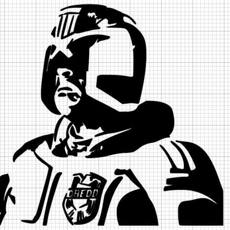 Judge Dredd Stickers - Etsy