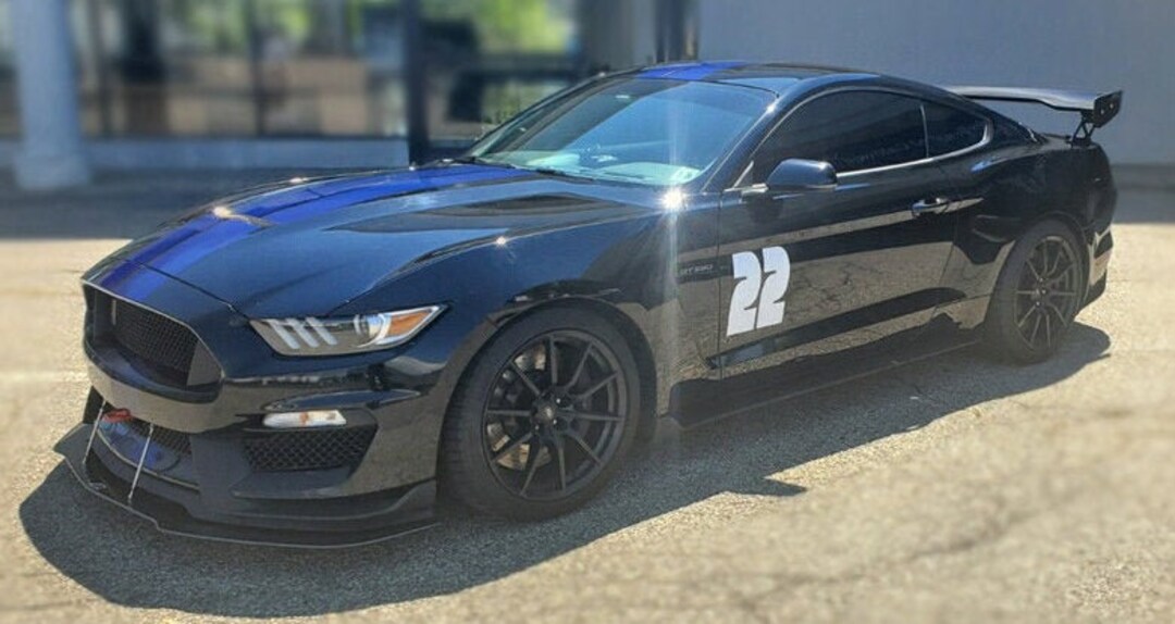 Race Car Numbers Vinyl Weatherproof Decal X 2 - Etsy