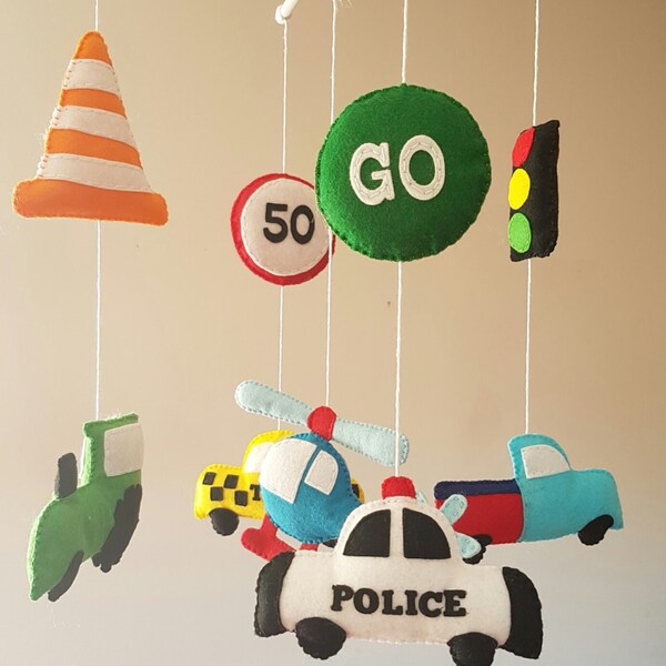 Train Baby Mobile - Etsy