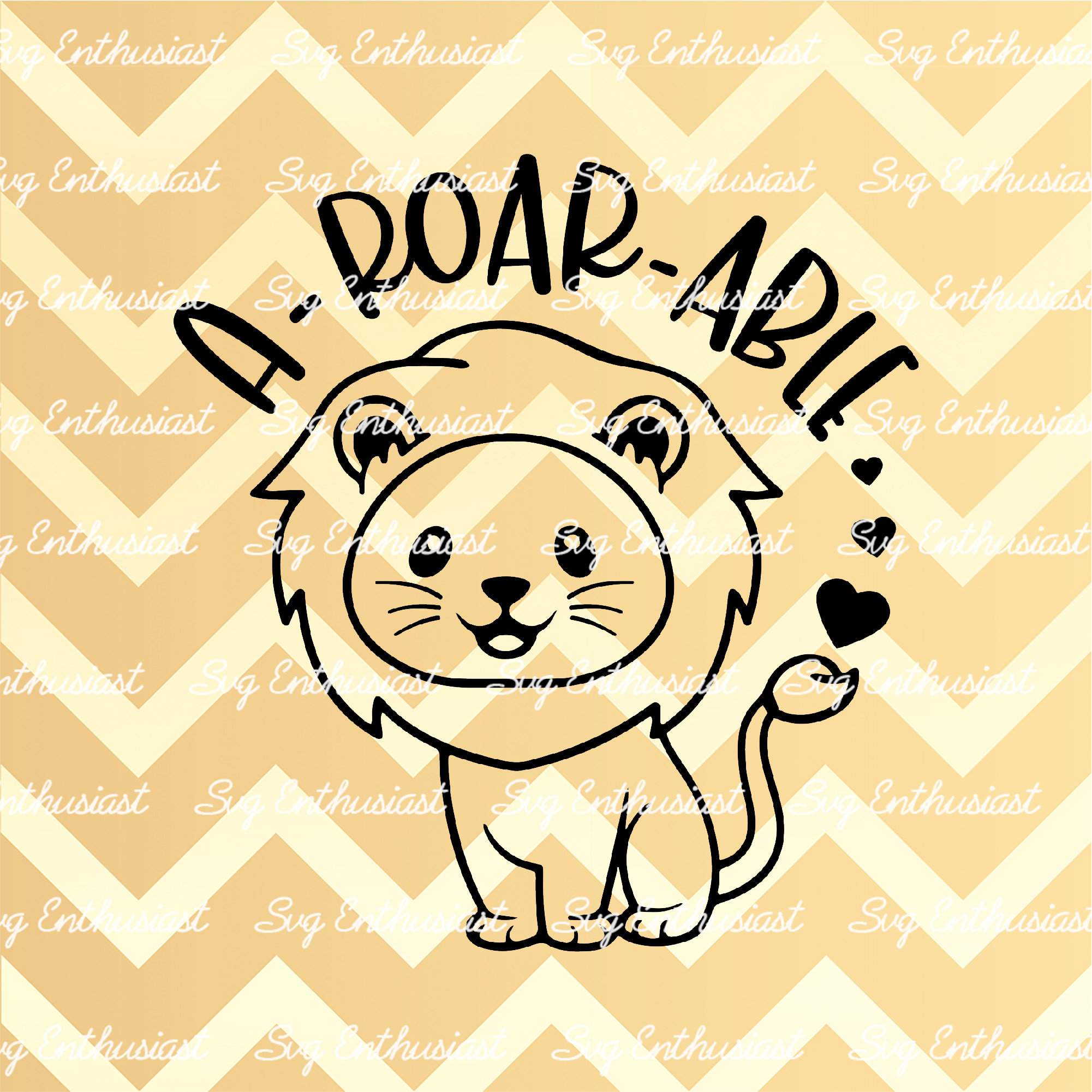 A Roar Able SVG Kids SVG Cute Baby SVG Baby Lion Svg New - Etsy Israel
