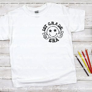 In My First Grade Era SVG, Back to School SVG, 1st Grader SVG, Iron on ...