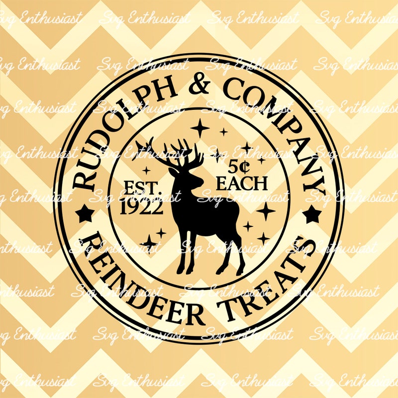 Reindeer Sign - Etsy