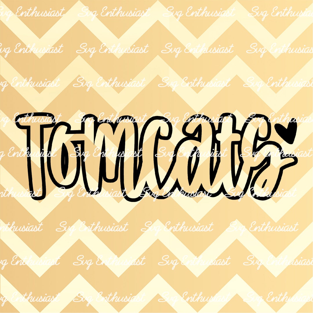 Tomcats SVG, Tomcats Mascot Svg, Tomcats Cheer Svg, Iron on File ...