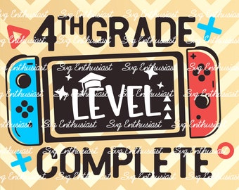 Level Grade Complete Svg - Etsy
