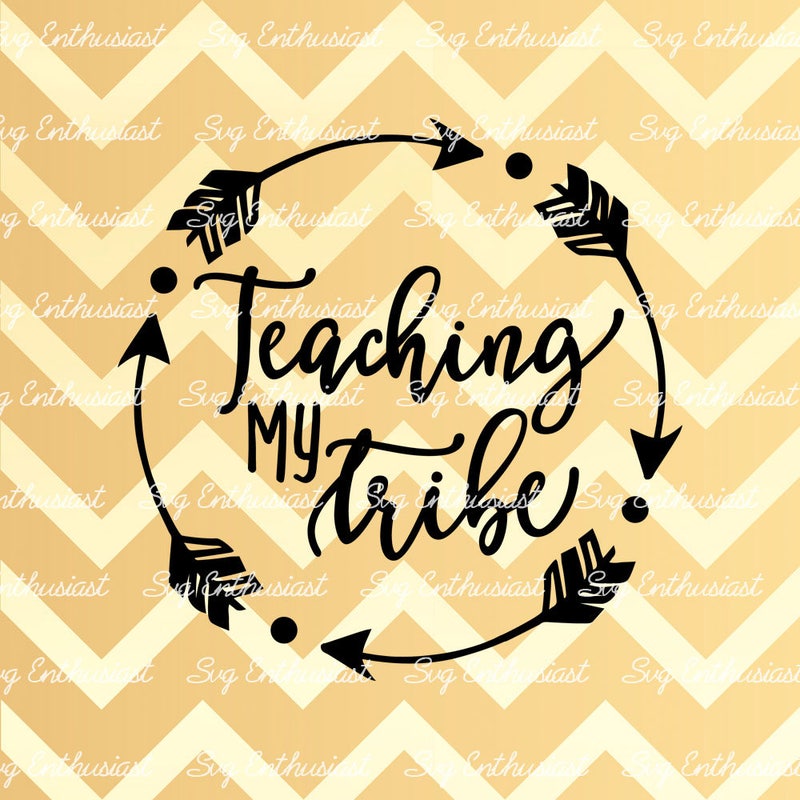 Teacher Tribe Svg - Etsy