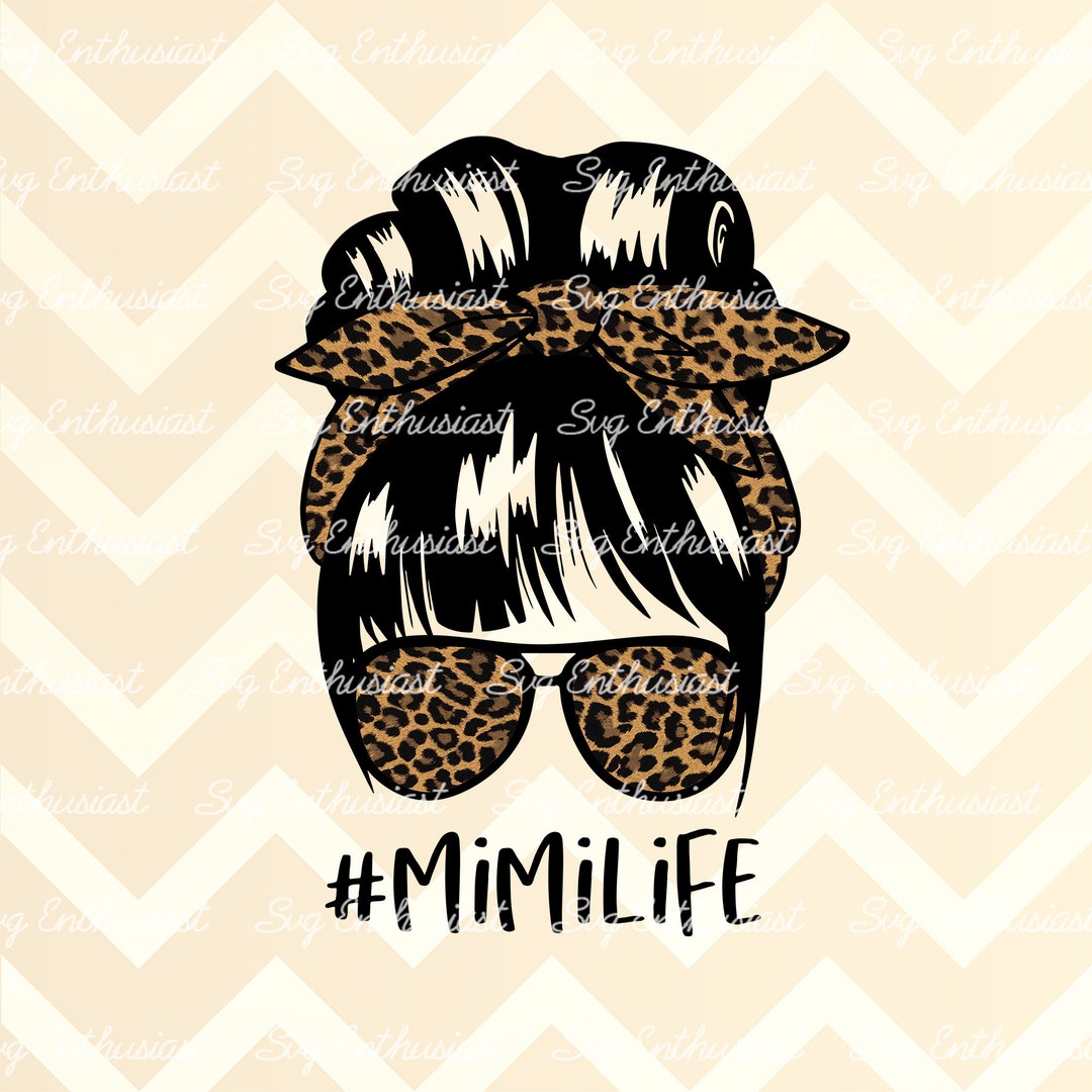 Mimi Life PNG, Mimi Skull Digital Download, Bangs Sublimation Transfer ...