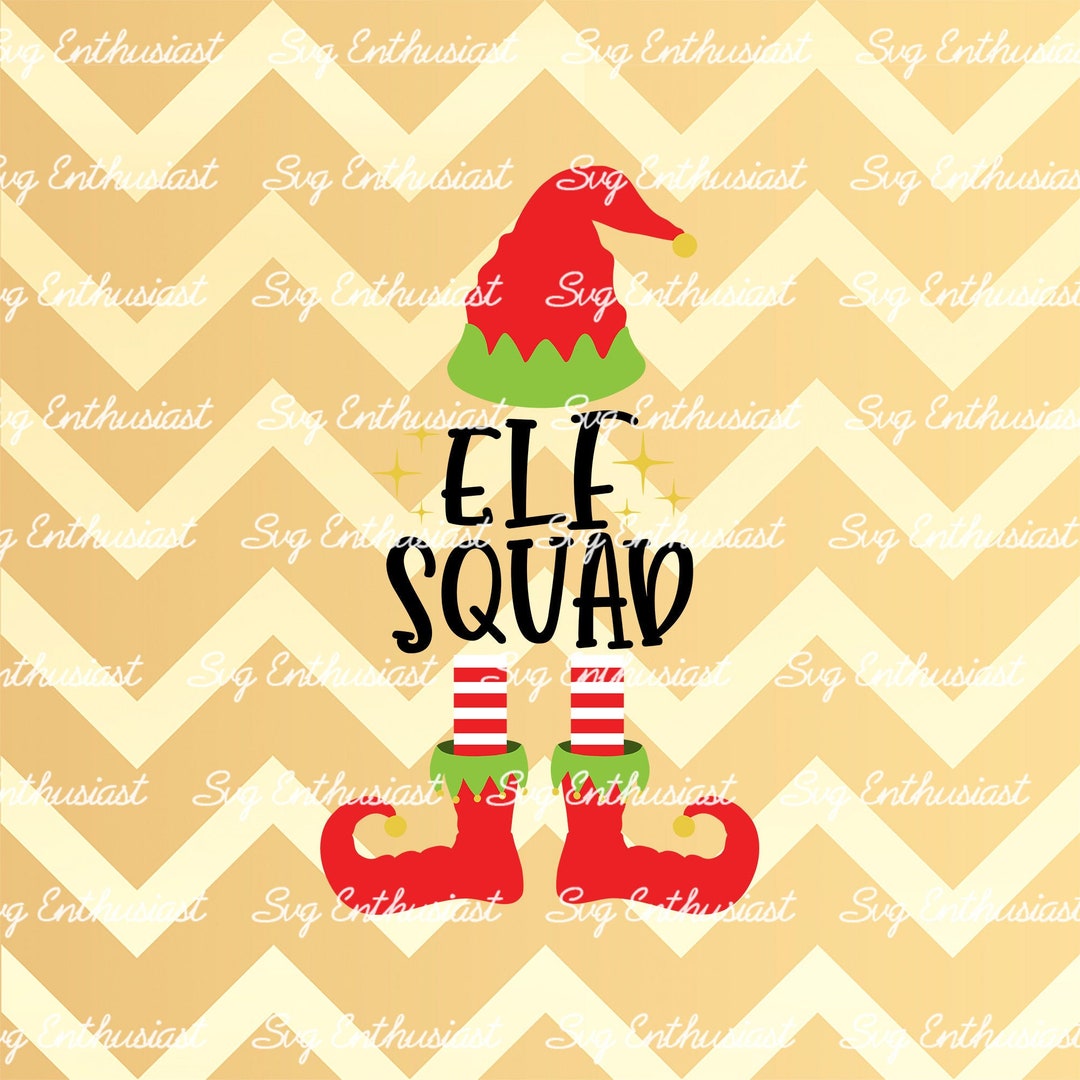 Elf Squad SVG, Christmas Svg, Elf Crew Svg, Baby Elf SVG, Elf Family ...