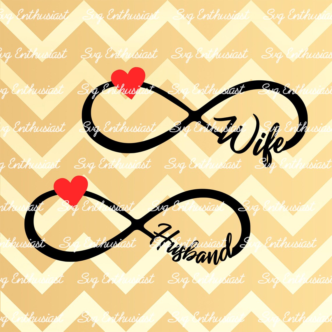 Husband Wife Infinity SVG Married Infinity SVG Infinity SVG - Etsy