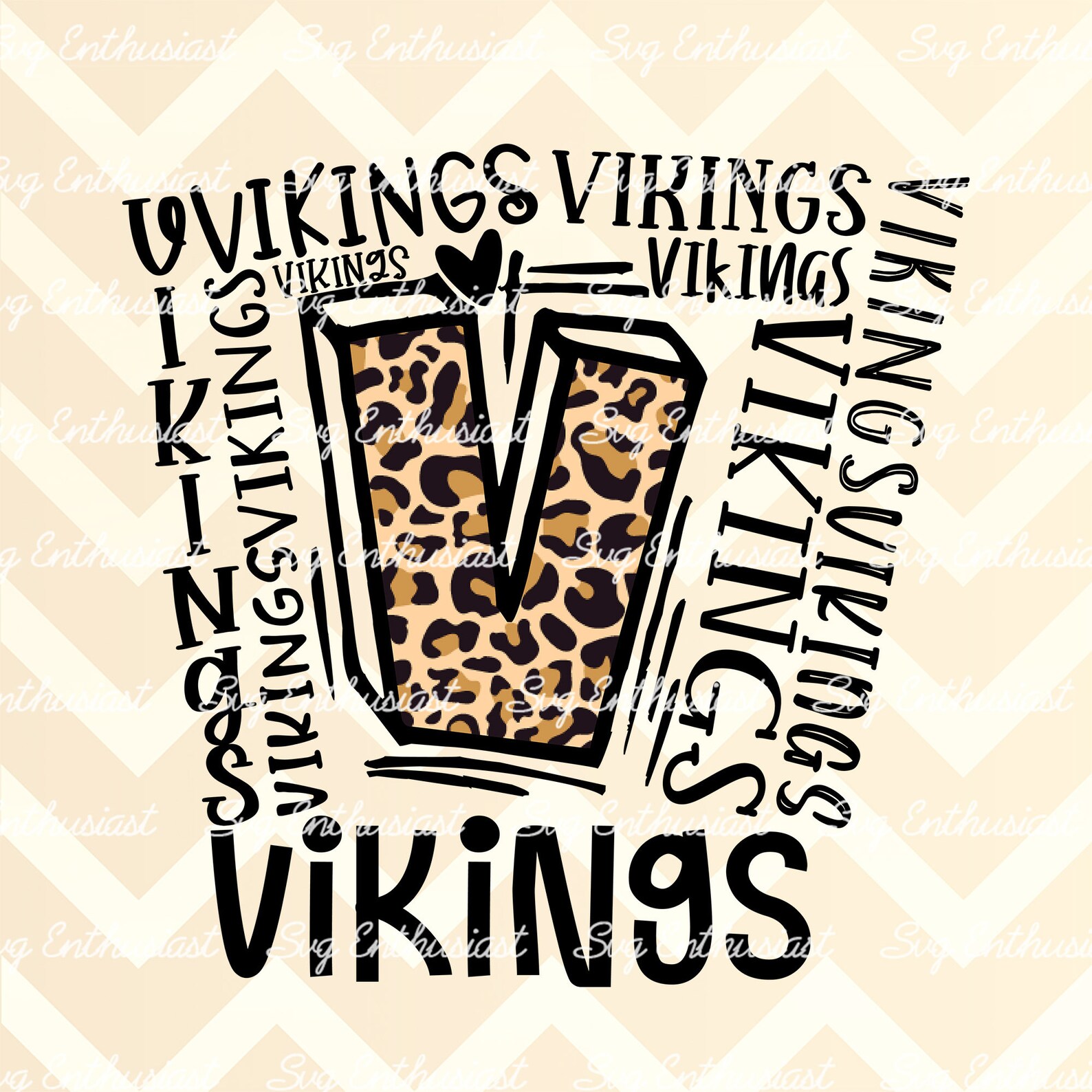 Vikings Typography PNG Vikings Football Sublimation Vikings - Etsy
