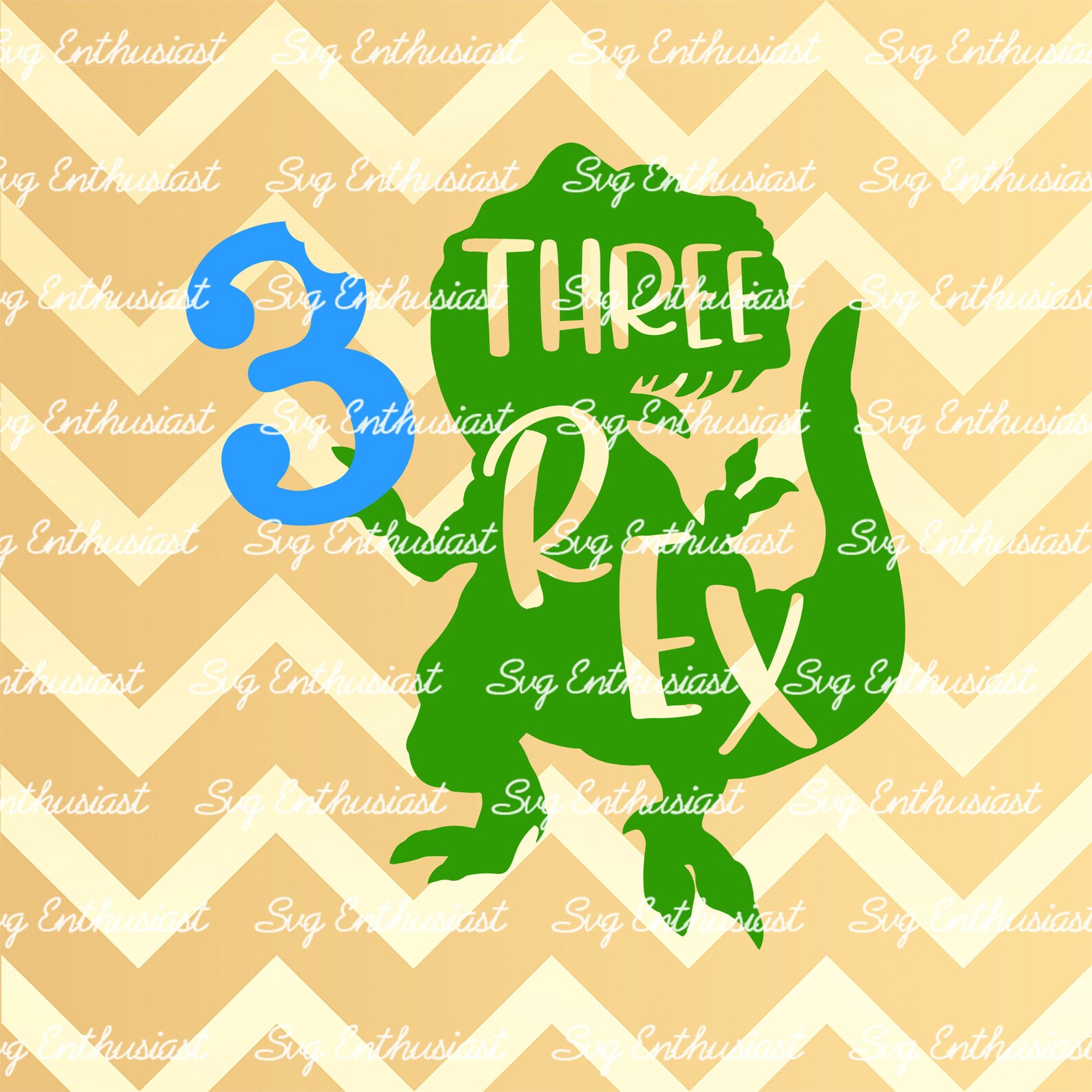 Three Rex Svg Birthday Boy SVG 3 Year Old SVG Three SVG - Etsy