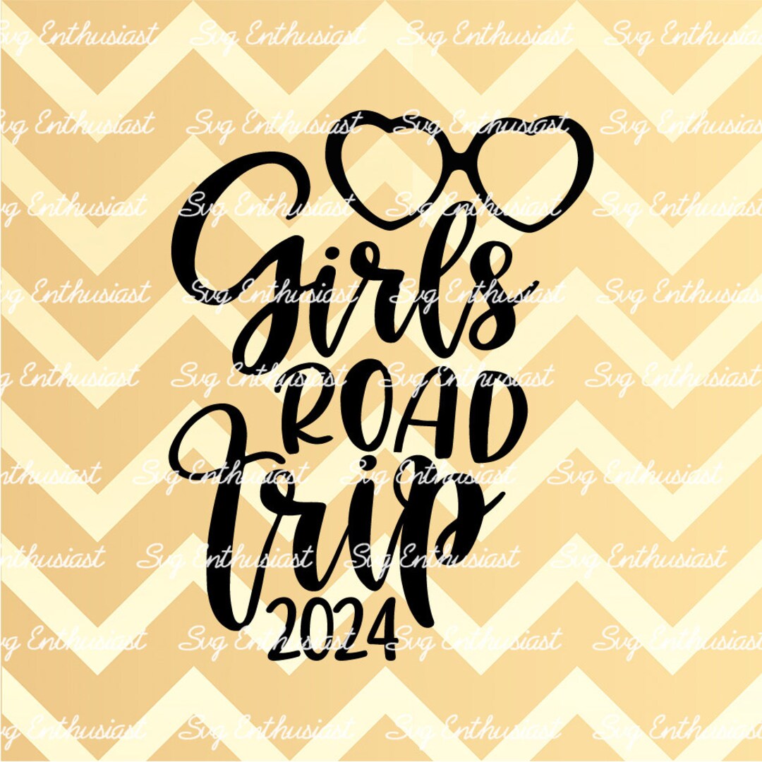 Girls Road Trip 2024 SVG, Best Friends SVG, Summer SVG, Vacation Svg ...