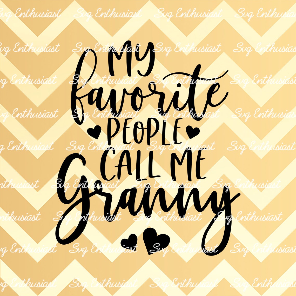 My Favorite People Call Me Granny SVG Grandmother SVG Best - Etsy