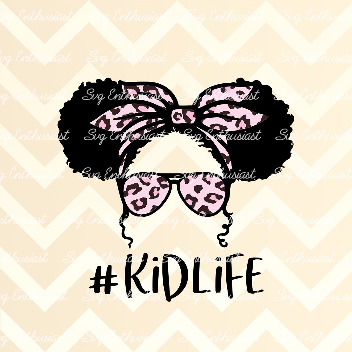 Kid Life PNG, Kid Afro Hair PNG Digital Download, Kid Ready to Press ...