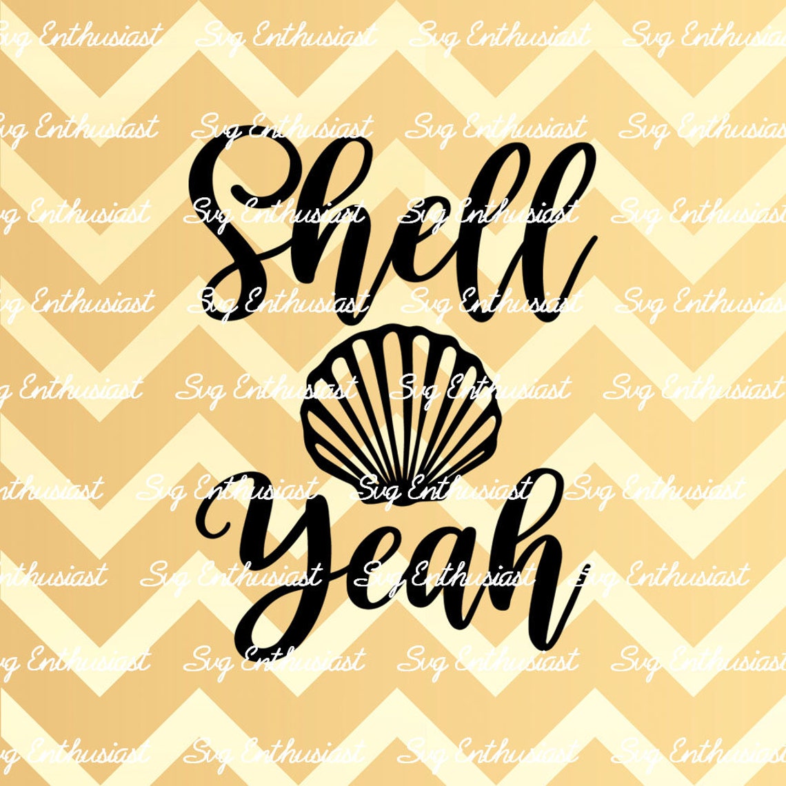 Shell Yeah SVG Summer SVG Shell Svg Vacation SVG Traveling | Etsy