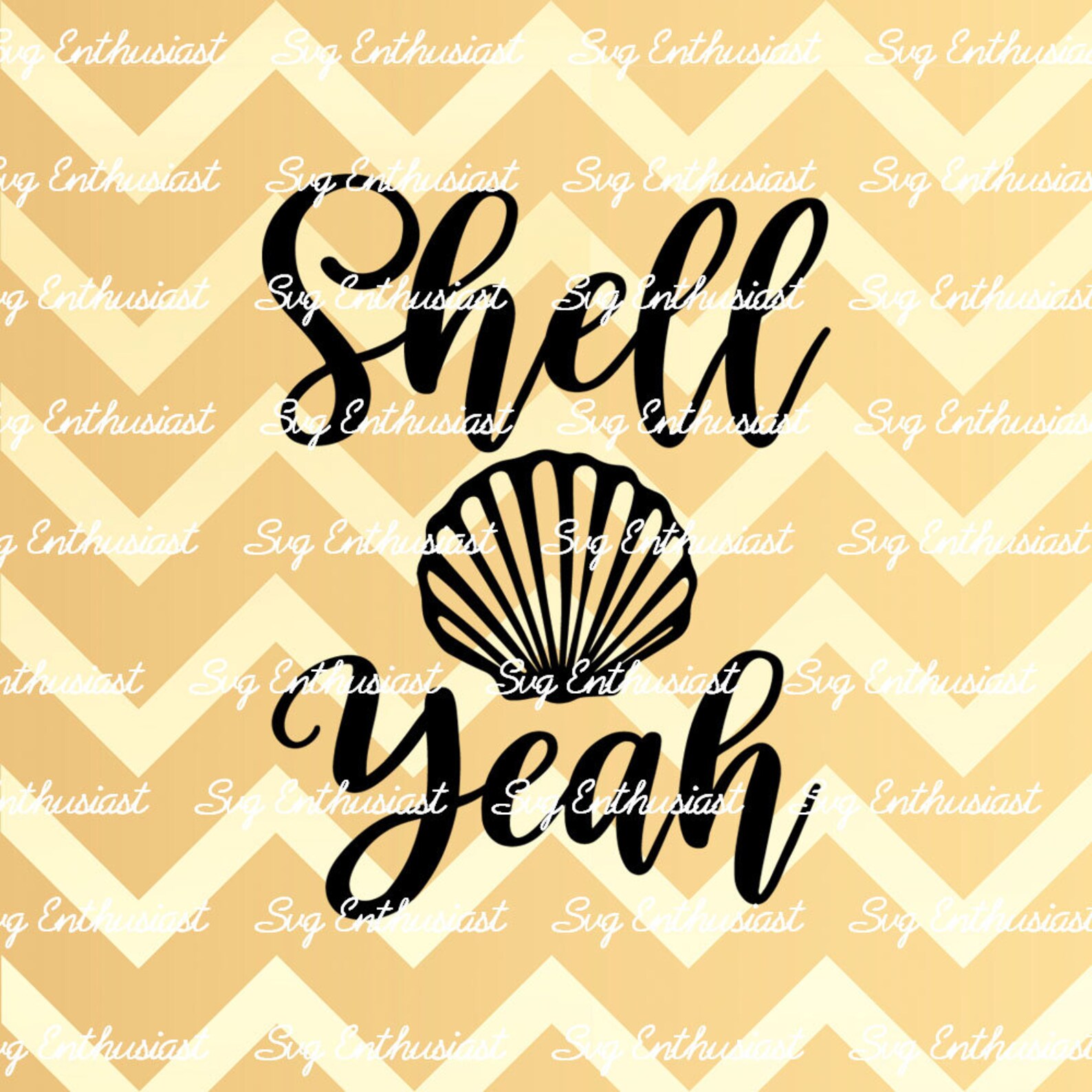 Shell Yeah SVG Summer SVG Shell Svg Vacation SVG Traveling | Etsy