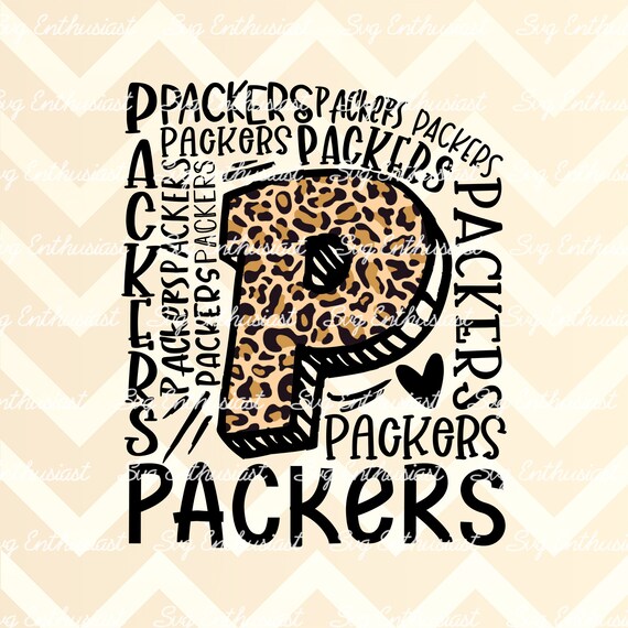 Packers Typography PNG Packers Football Sublimation Packers - Etsy