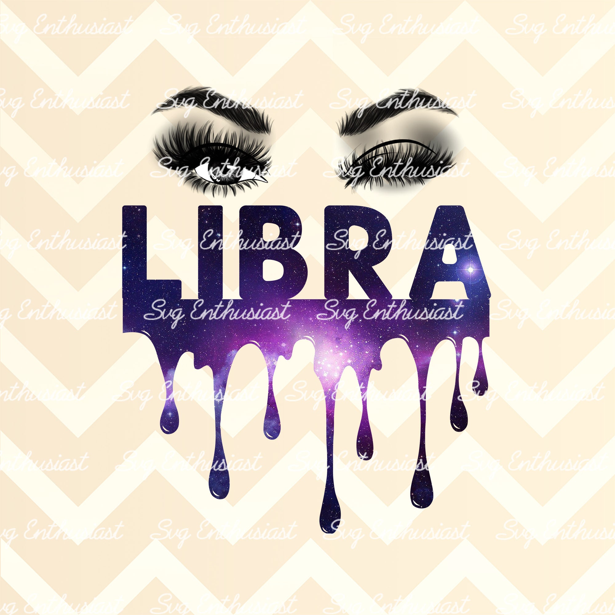 Libra Drip PNG, Galaxy Zodiac Digital Download, Galaxy Drip Sublimation ...