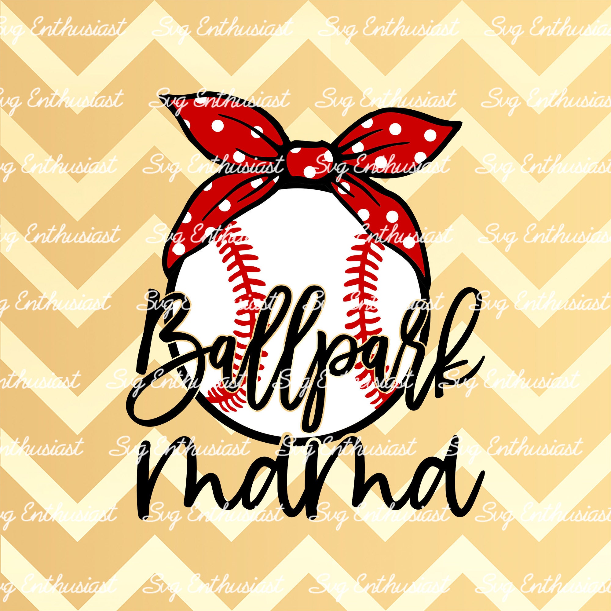 Ballpark Mama Svg Baseball Svg Softball Svg Baseball Mom Etsy