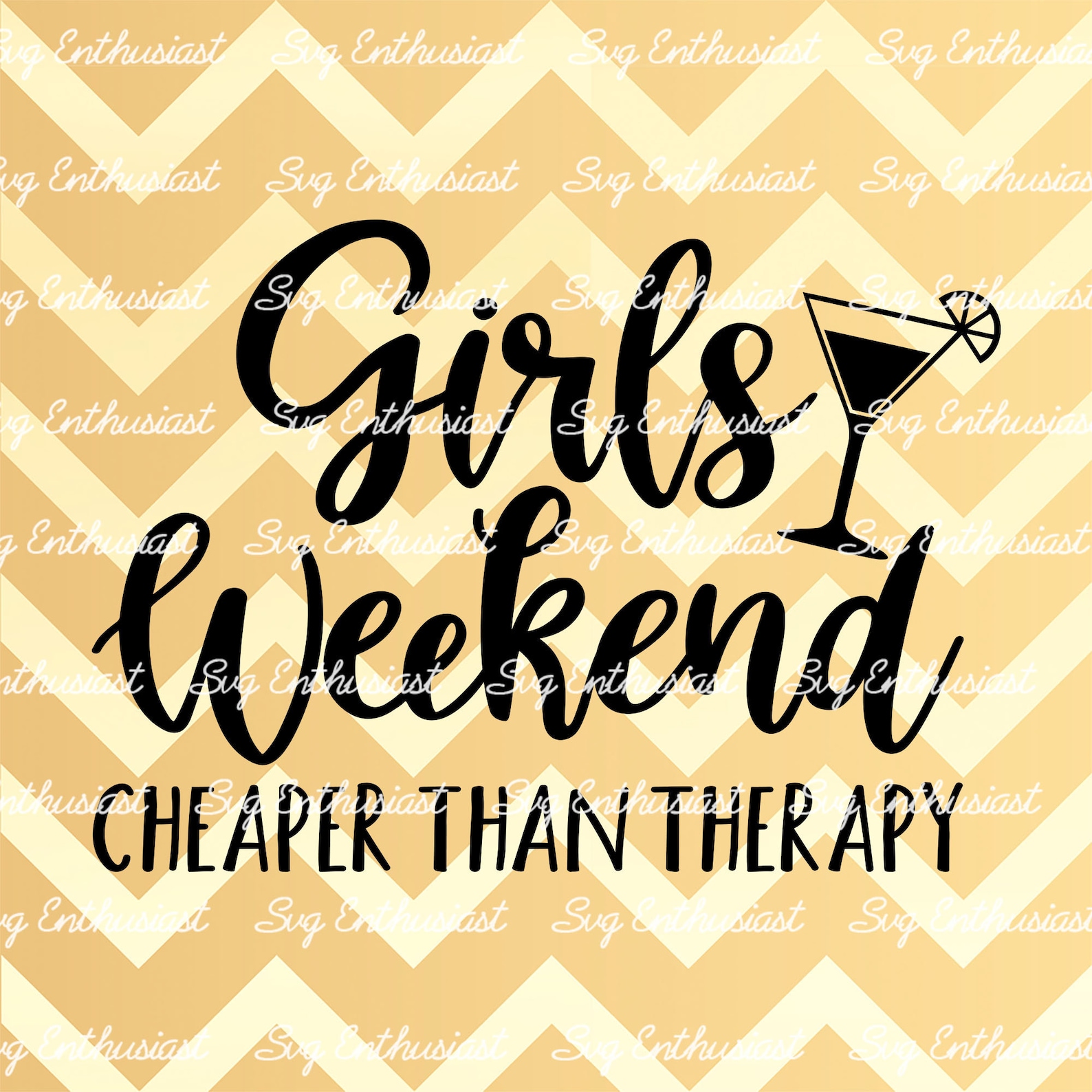 Girls Weekend Cheaper Than Therapy SVG, Best Friends SVG, Summer SVG ...