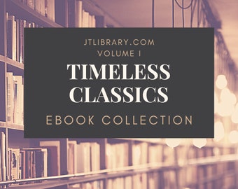 Classic Novels Ebook Collection TIMELESS CLASSICS VOL 2 - Etsy