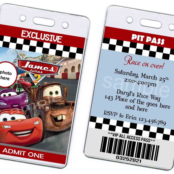 Pit Passes - Etsy