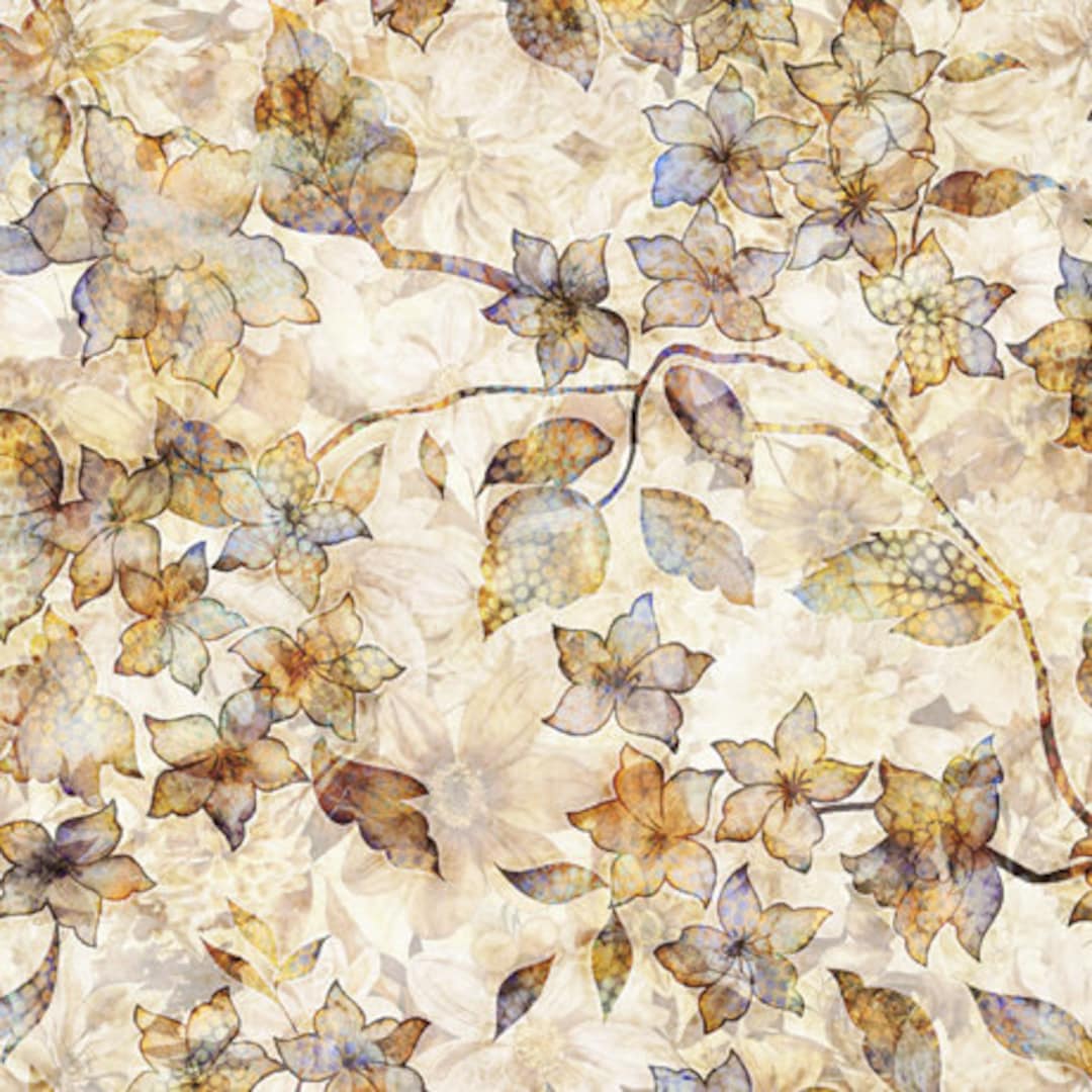 Tonal Floral Backing is Sew Pretty for so Many Projects, Make Your Back ...