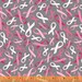 Pink Ribbon Fabric on a Grey Background. Windham Fabrics. Free - Etsy