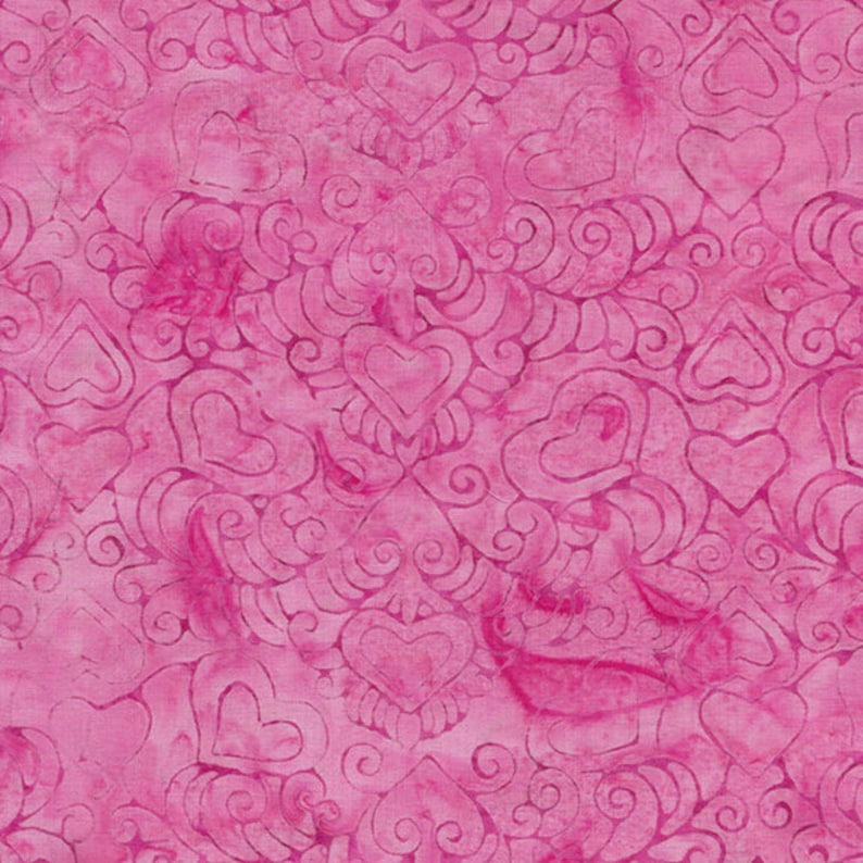 Batik 2 1/2" Strips From the Love & Kisses Collection From Island Batik ...