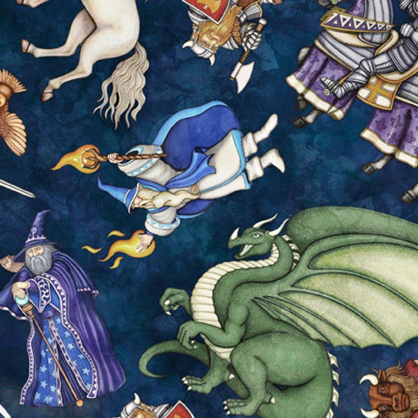 Dungeons and Dragons Fabric - Etsy