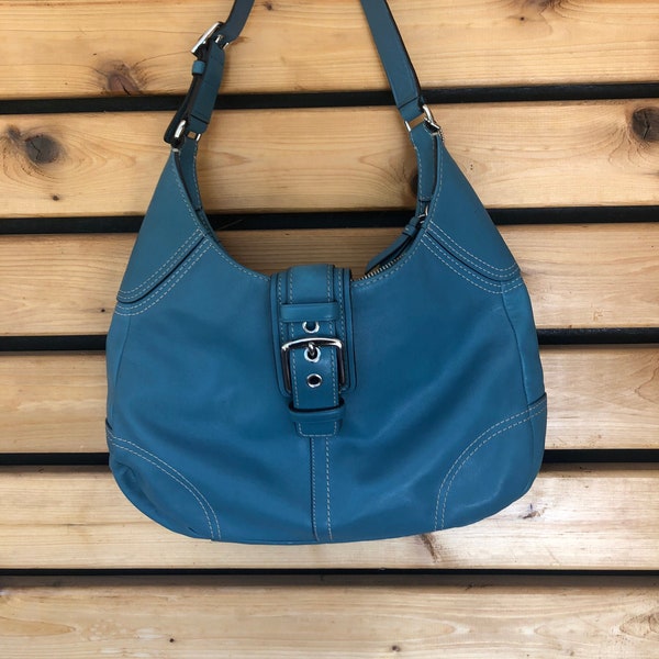 Coach Turquoise Bag - Etsy