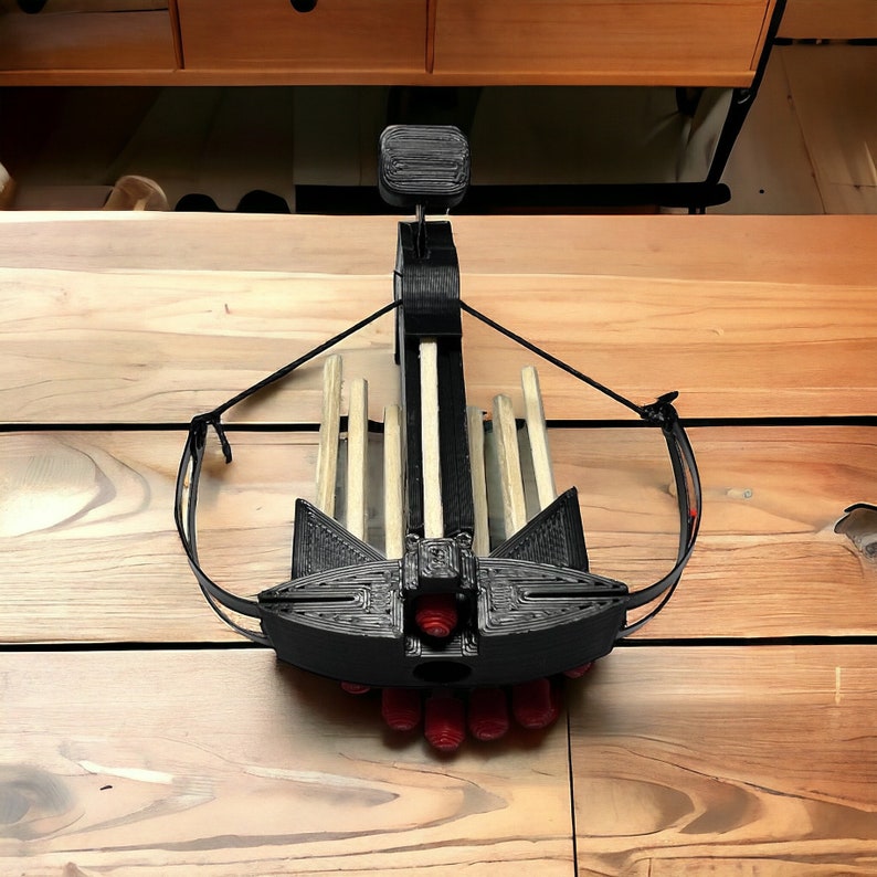 Crossbow valkyrie Red Boltsshoots Matchsticks up to 50 Feet - Etsy