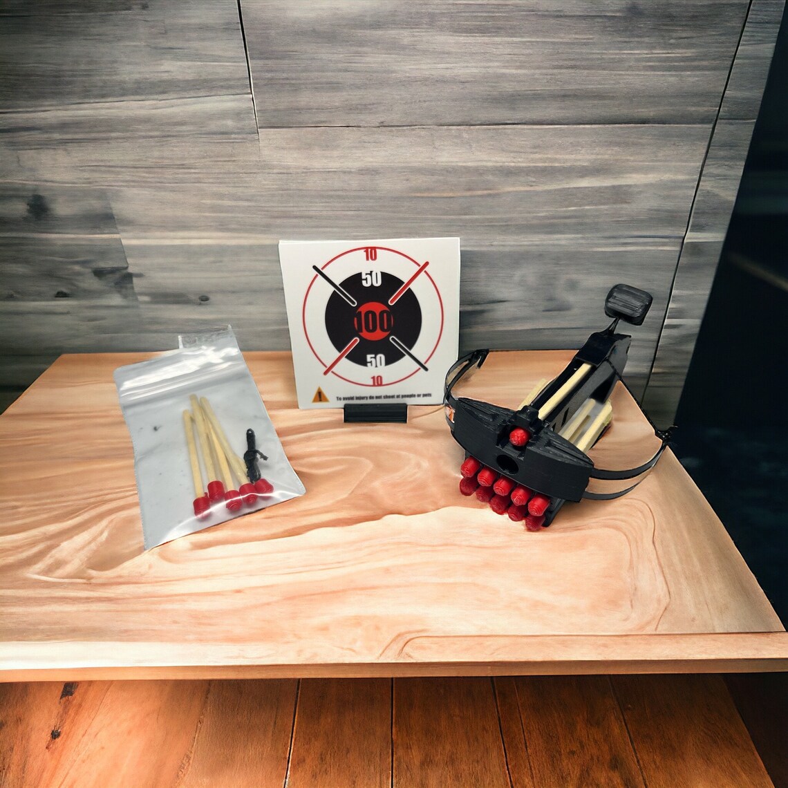 Crossbow banshii Red Boltsshoots Matchsticks Over 50 Feet - Etsy