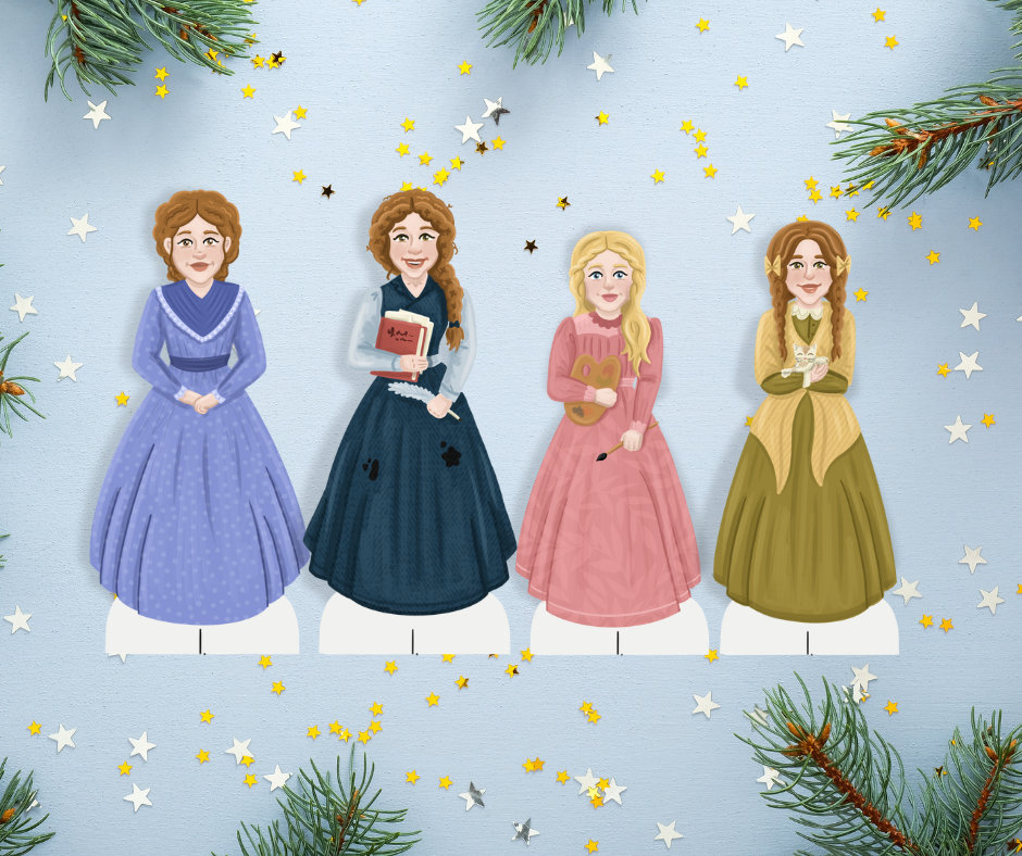Amy March Paper Doll: Little Women DIY Craft (digital Download) - Etsy
