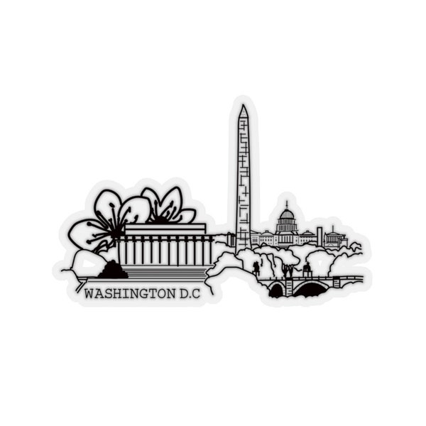 Washington Dc Sticker - Etsy