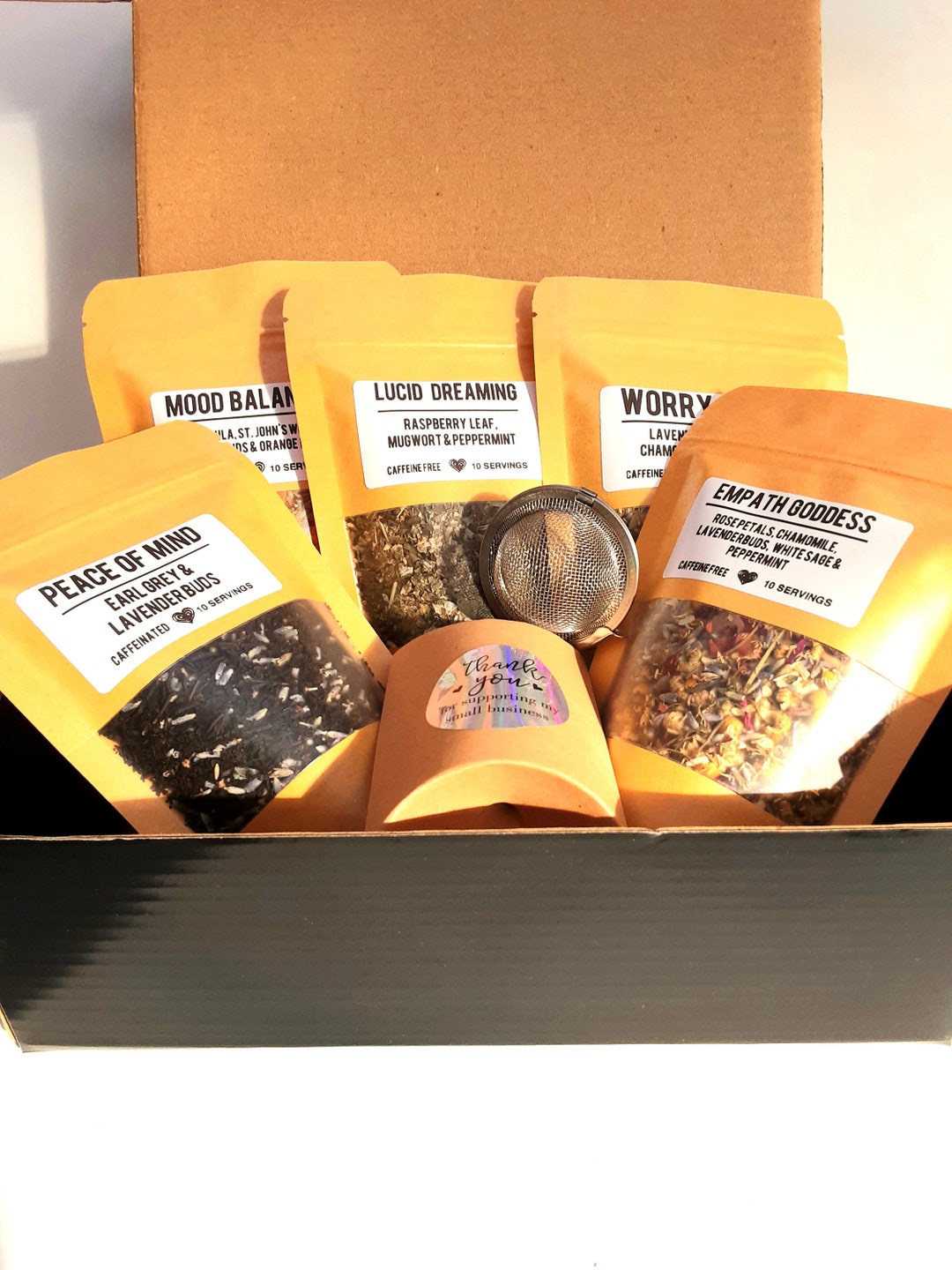 Loose Leaf TEA Starter KIT Organic Tea Gift Set Tea Gift - Etsy