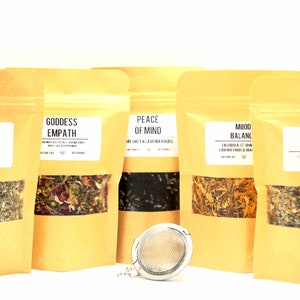 Loose Leaf TEA Starter KIT Organic Tea Gift Set - Etsy