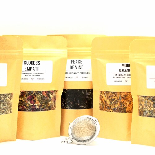 Loose Leaf TEA Starter KIT Organic Tea Gift Set - Etsy