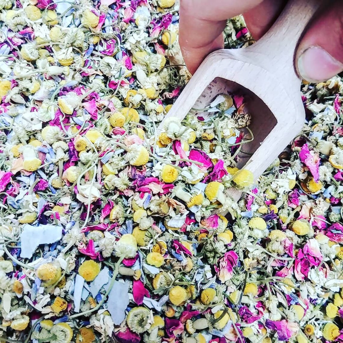 EMPATH GODDESS Tea Blend Relaxing & Cleansing Loose Leaf - Etsy