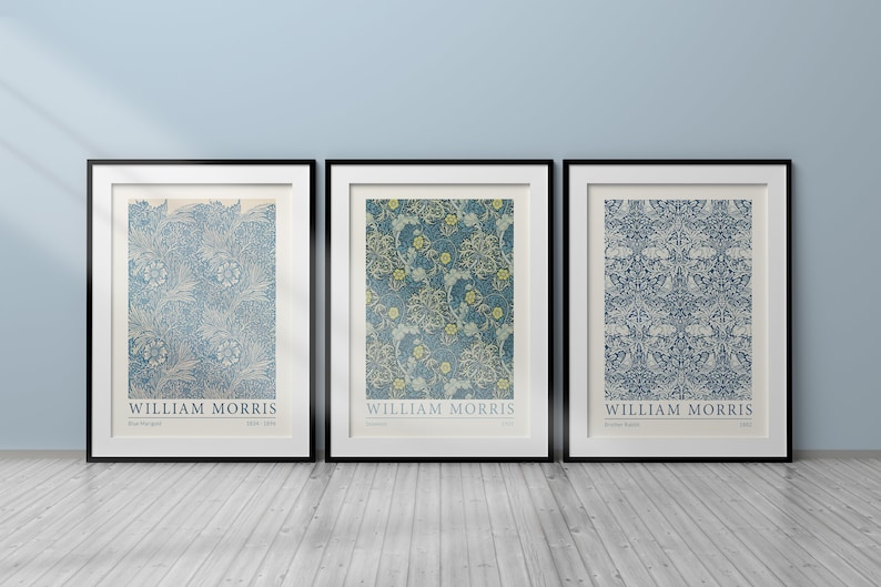 Set of 20 William Morris Print, Morris Wall Art, William Morris ...