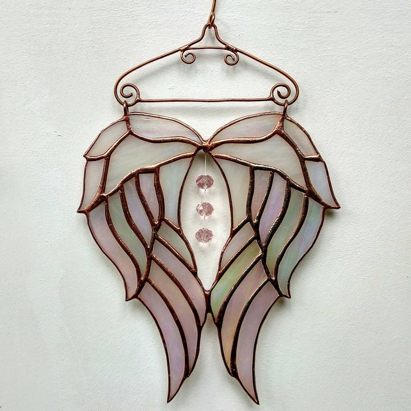 Angel Wings Stained Glass - Etsy